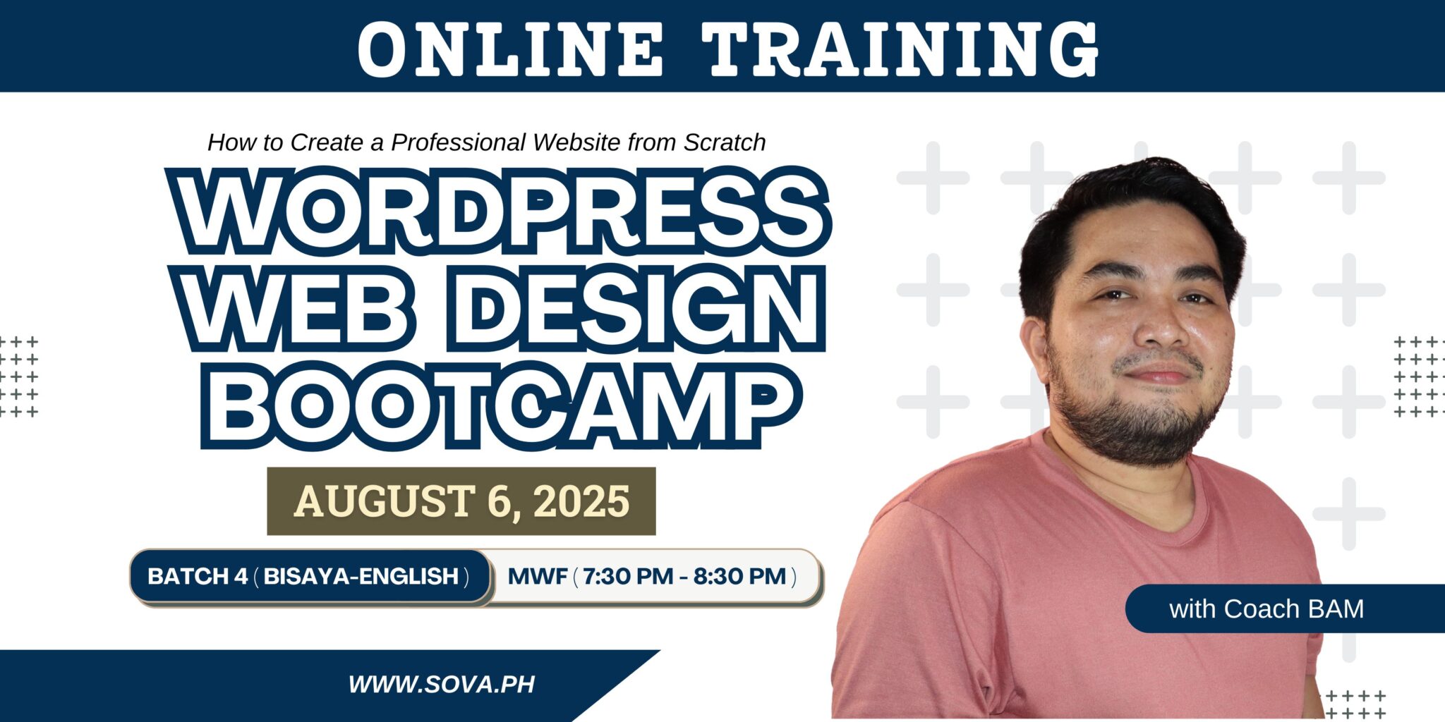 Batch 4 - 4-Week WordPress Web Design Bootcamp by Coach Bam - August 6, 2025 - Bisaya- English ...